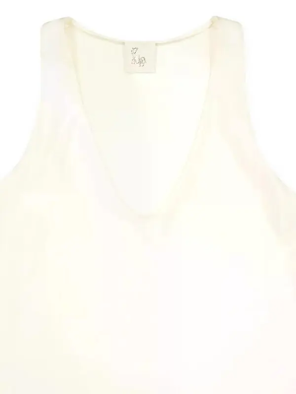 PAULA Serena Tank Top - White