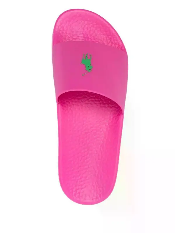 Polo Ralph Lauren Polo Pony Slides - Pink
