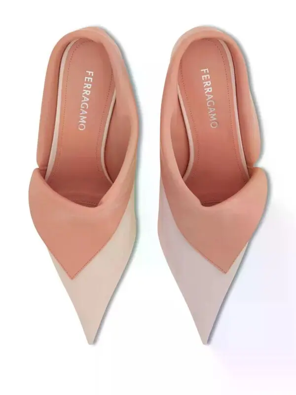 FERRAGAMO Eva Pointed-toe Mules