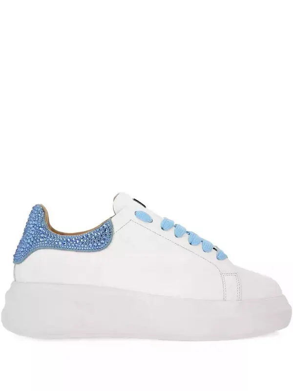Philipp Plein Crystal-detail Platform Sneakers
