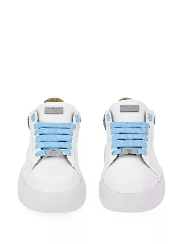 Philipp Plein Crystal-detail Platform Sneakers
