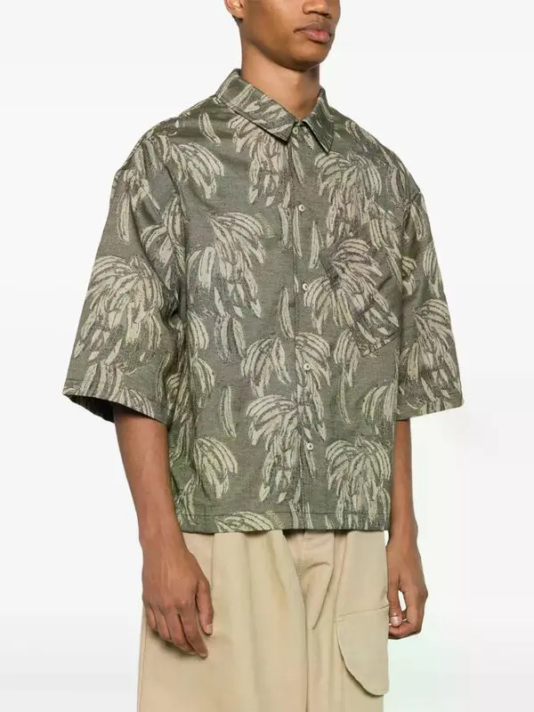 Jacquemus The Aloe Shirt - Green