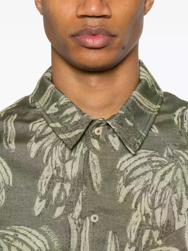 Jacquemus The Aloe Shirt - Green