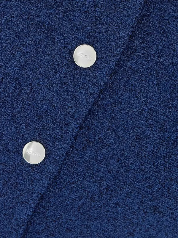 Loewe Chenille Cardigan - Blue