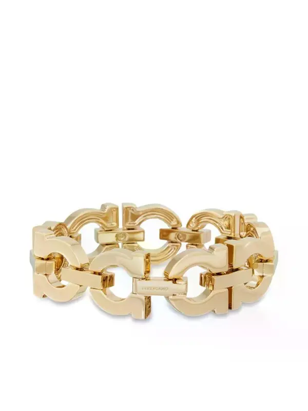 FERRAGAMO Gancini Chain-link Bracelet - Gold