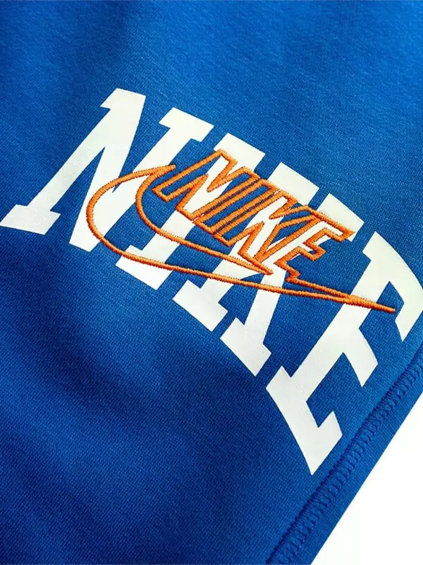 Nike Club Game Royal/safety Orange Track Pants - Blue