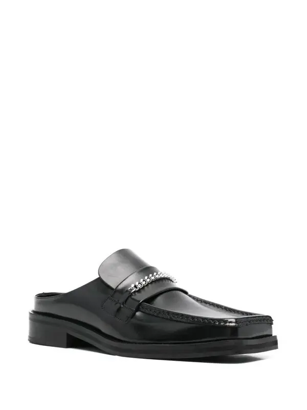 Martine Rose Square Toe Mules