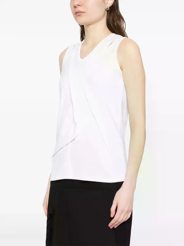 MOOHONG Cross Sleeveless Top
