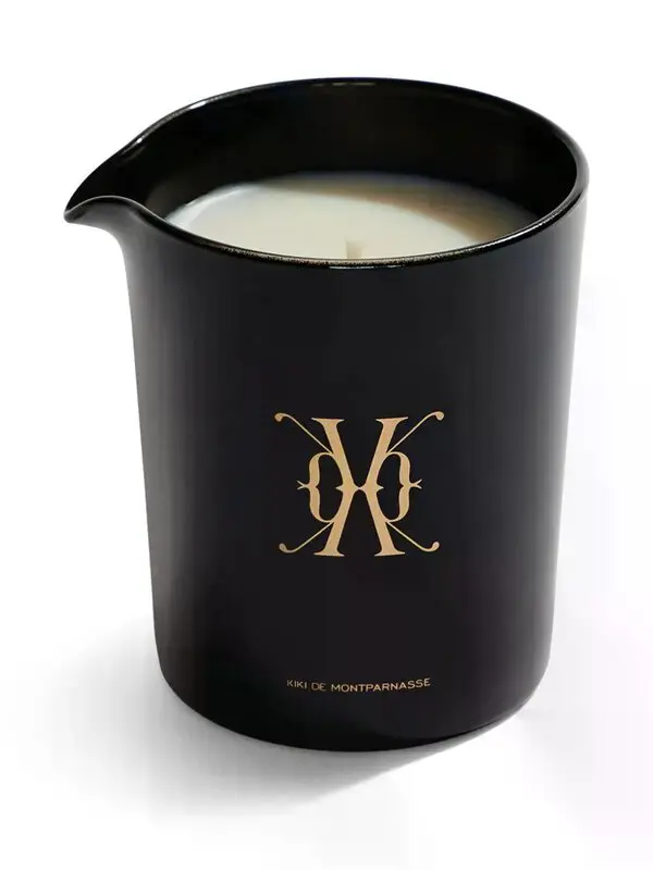 Kiki De Montparnasse Jasmine Massage Oil Candle - Black