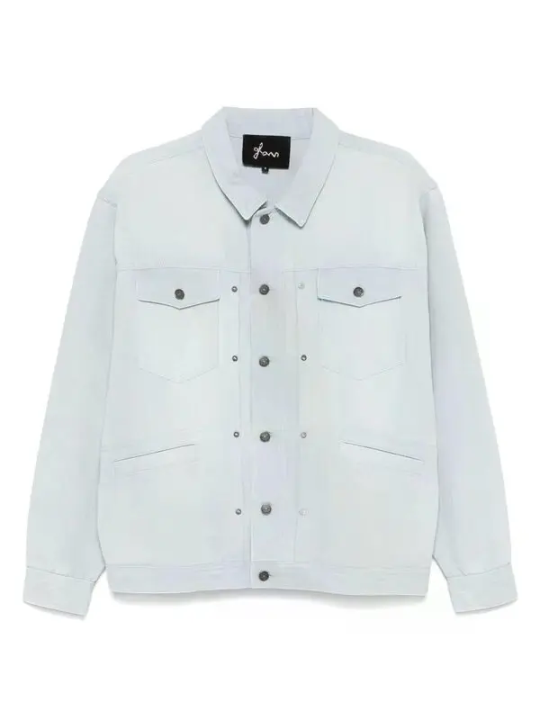 GLASS CYPRESS Denim Jacket - Blue