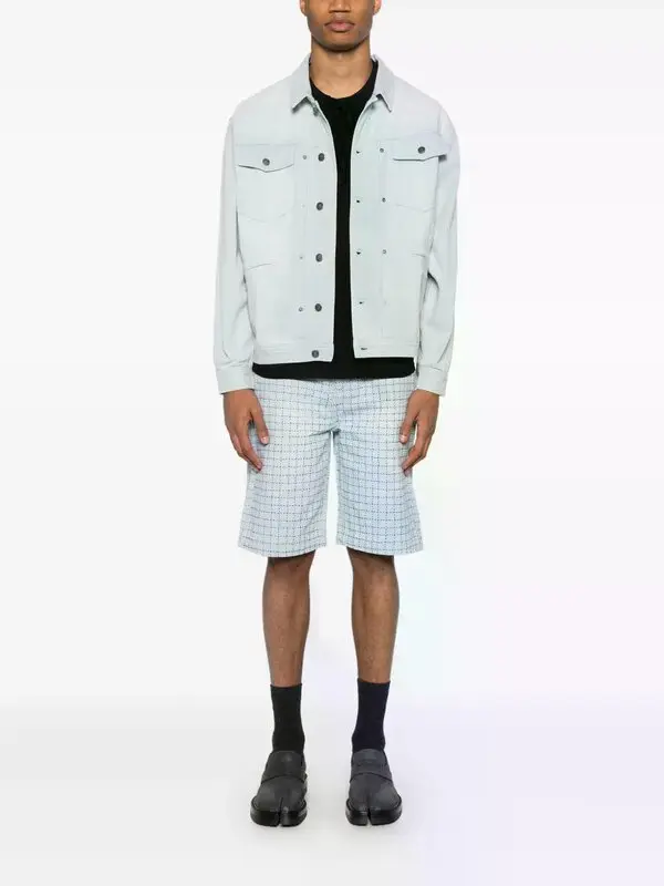 GLASS CYPRESS Denim Jacket - Blue