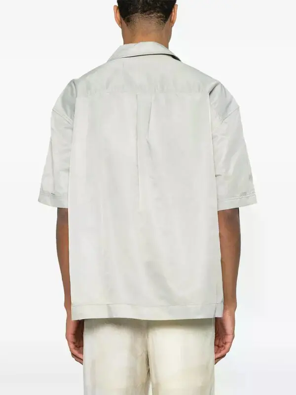 FENG CHEN WANG Logo-embroidered Shirt