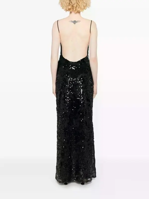 Coperni X Disney Sequin-embellished Maxi Dress