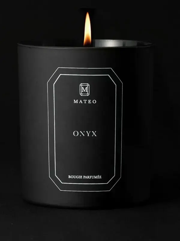 Mateo Onyx Scented Candle