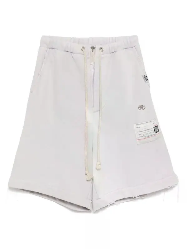 Mihara Yasuhiro Logo-embroidered Shorts - Grey