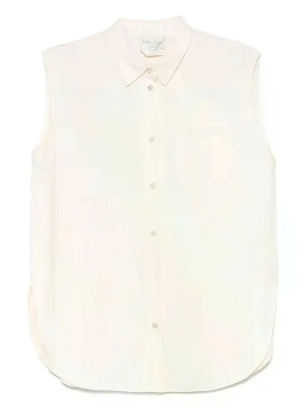 FORTE_FORTE Slubbed Shirt - Neutrals