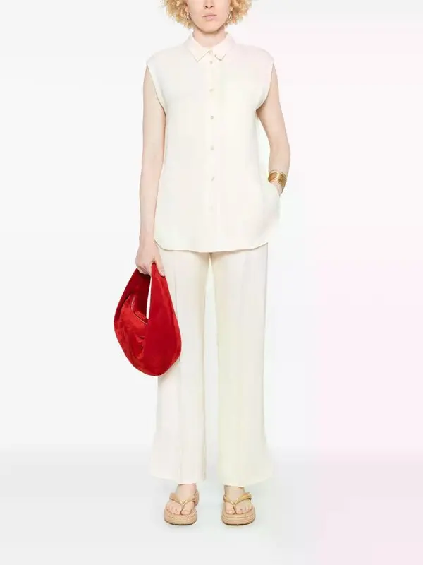 FORTE_FORTE Slubbed Shirt - Neutrals