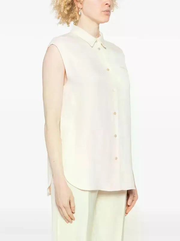 FORTE_FORTE Slubbed Shirt - Neutrals