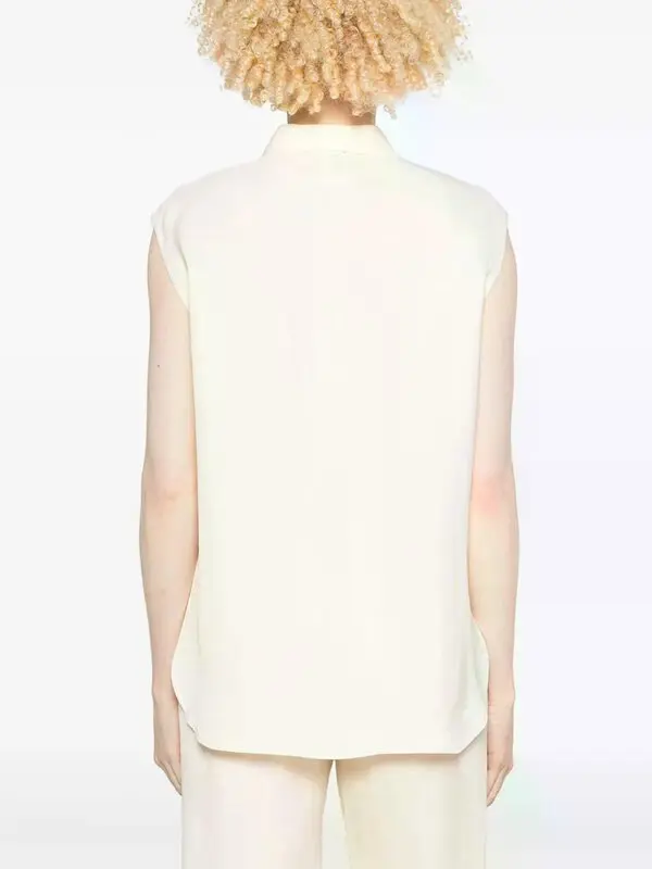 FORTE_FORTE Slubbed Shirt - Neutrals