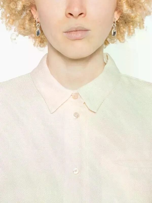 FORTE_FORTE Slubbed Shirt - Neutrals