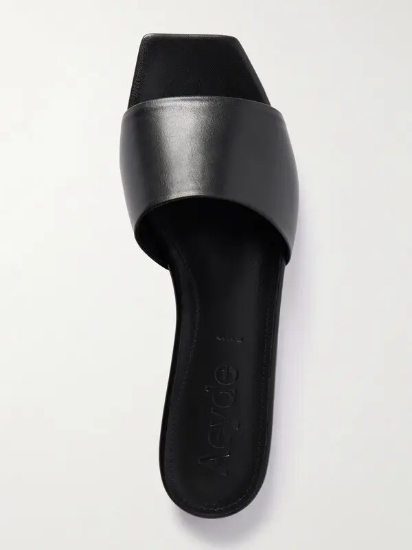 AeydĒ Anna Leather Slides