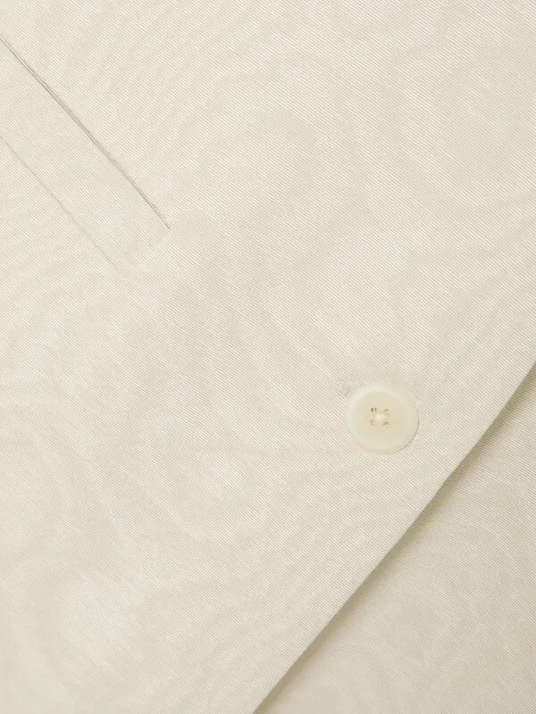 ABADIA Nouf Cotton-blend Moire Coat