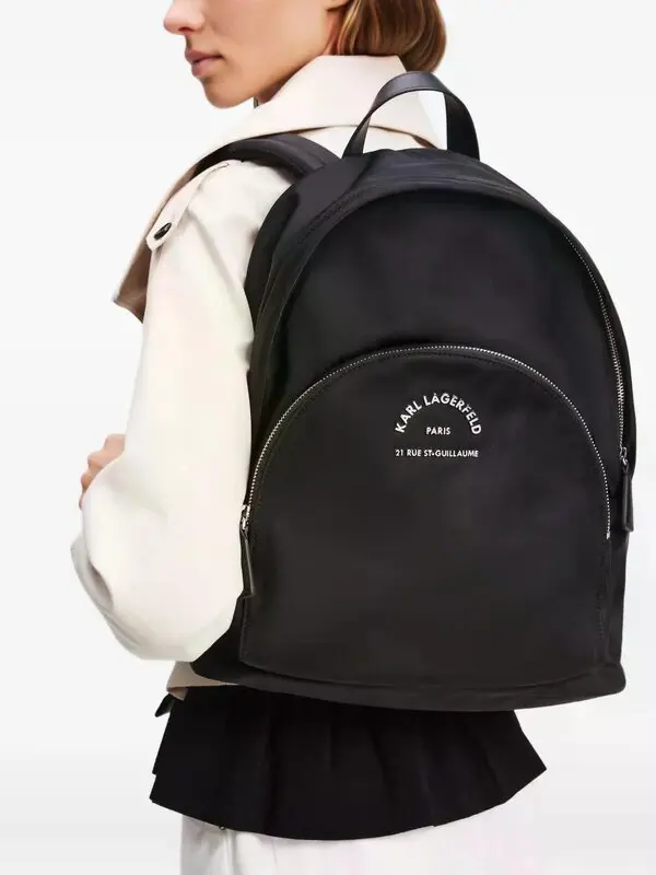 Karl Lagerfeld Medium Rue St-guillaume Backpack