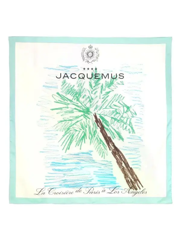 Jacquemus Le Bandana Palmier Scarf