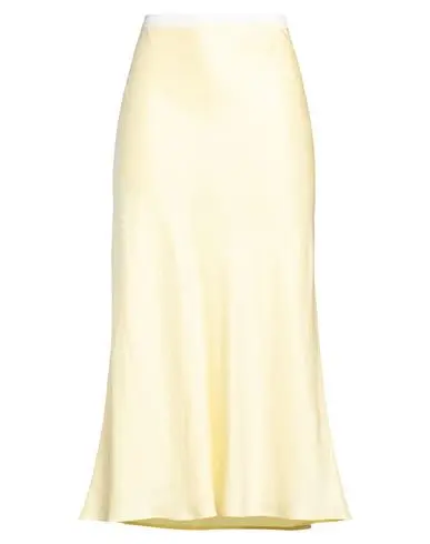 Sandro Midi Slip Skirt - Yellow