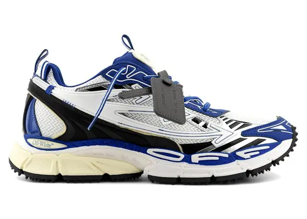 Off-White Off Be Right Back" Sneakers - White/blue