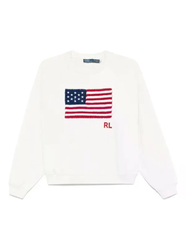 Polo Ralph Lauren Logo-embroidered Sweatshirt - White