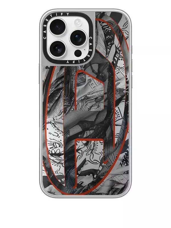 Diesel® X Casetify Moulded Iphone 16 Pro Max Case - Black