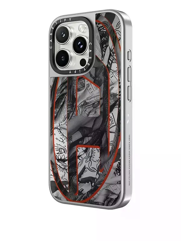 DIESEL CASETiFYi コラボ　iPhone16Pro Max Diesel® X Casetify Moulded Iphone 16 Pro Max Case - Black