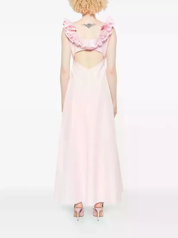 Giambattista Valli Ruffled Midi Dress