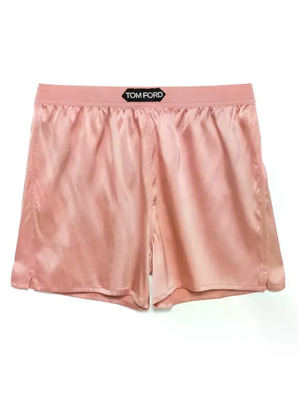 TOM FORD Logo-patch Shorts