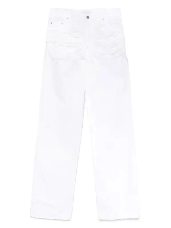 Stella McCartney Ripped Jeans - White