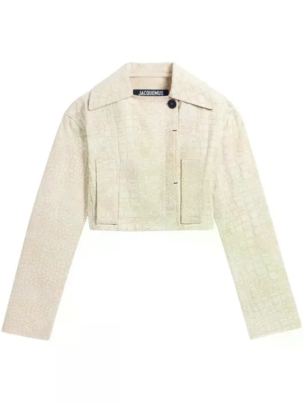 Jacquemus The Nîmes Marino Denim Jacket - Neutrals