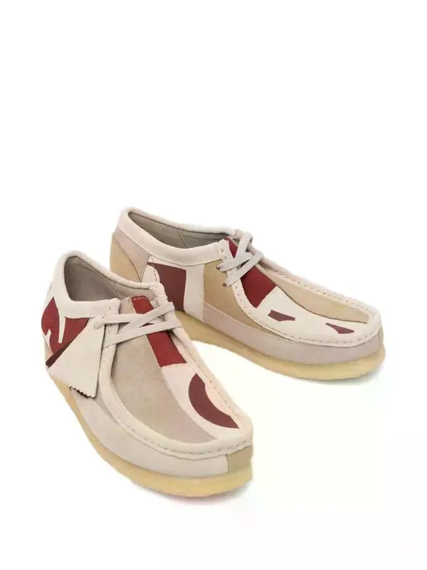 Clarks X Franck Pellegrino Wallabee Loafers - Red