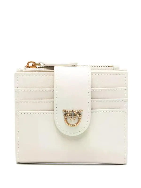 Pinko Leather Wallet - White