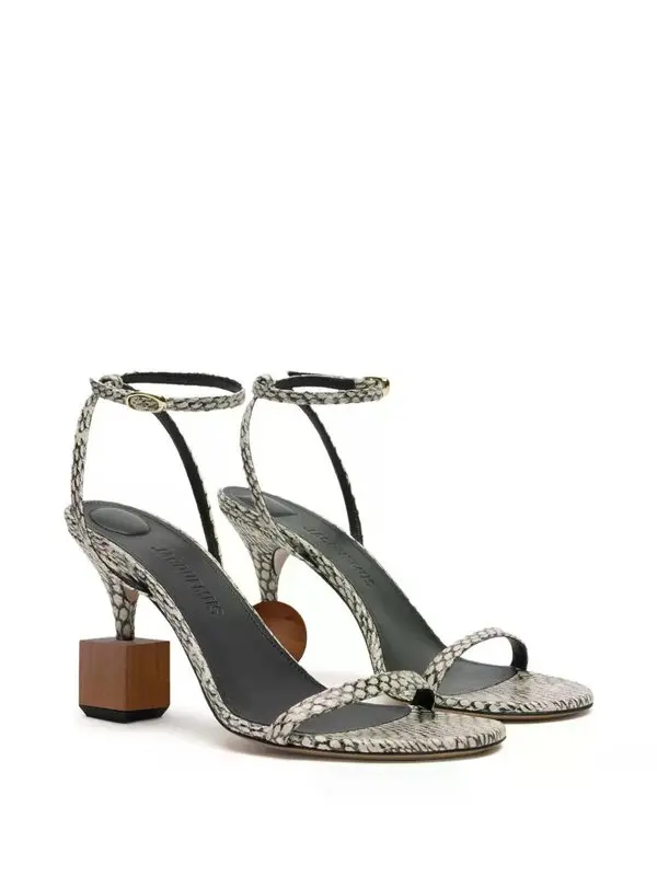 Jacquemus 105mm Bisou Sandals