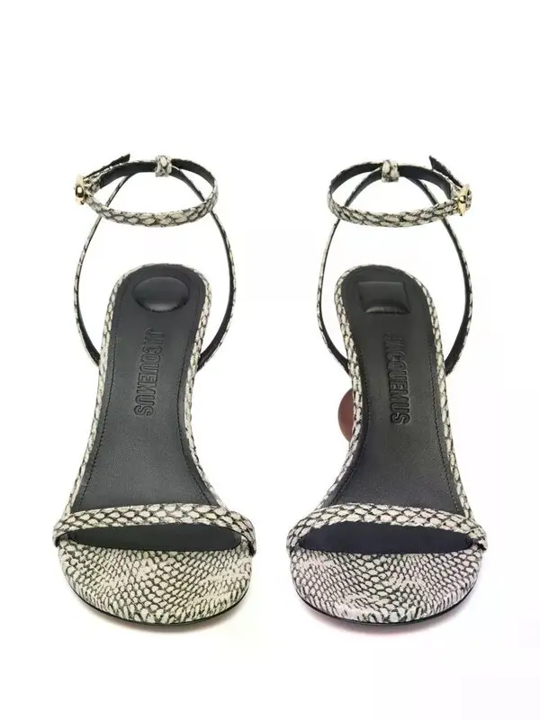 Jacquemus 105mm Bisou Sandals