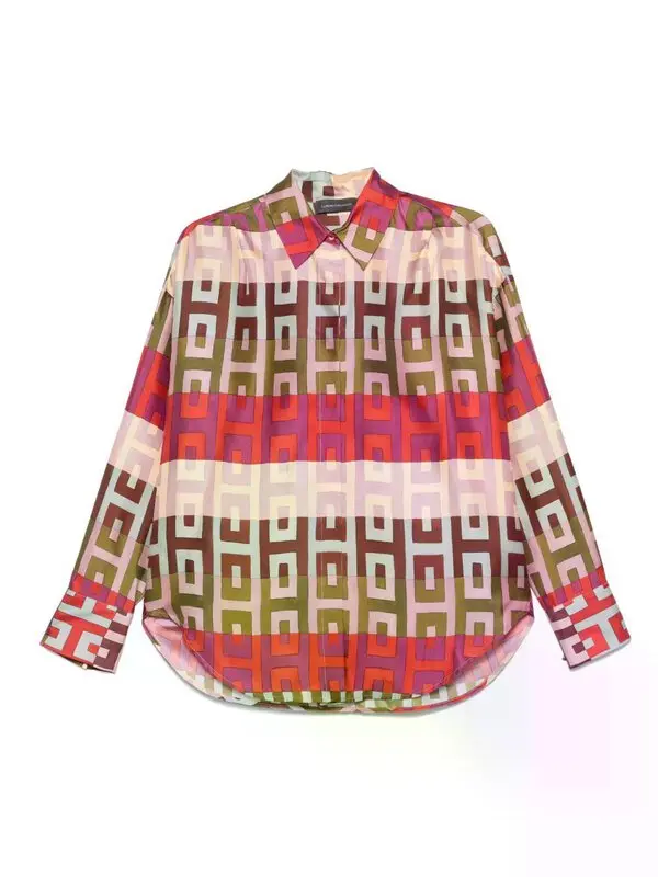 Lorena Antoniazzi Geometric-print Shirt