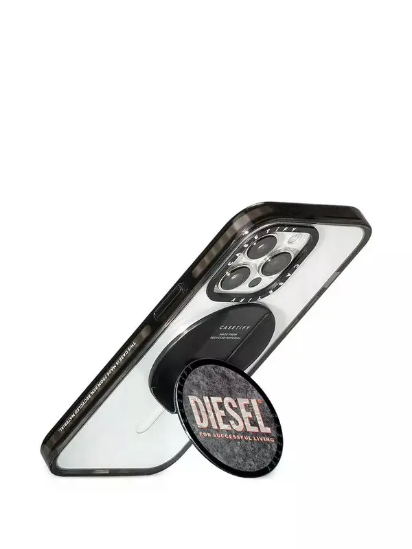 DIESEL® X Casetify Logo-print Phone Grip Stand