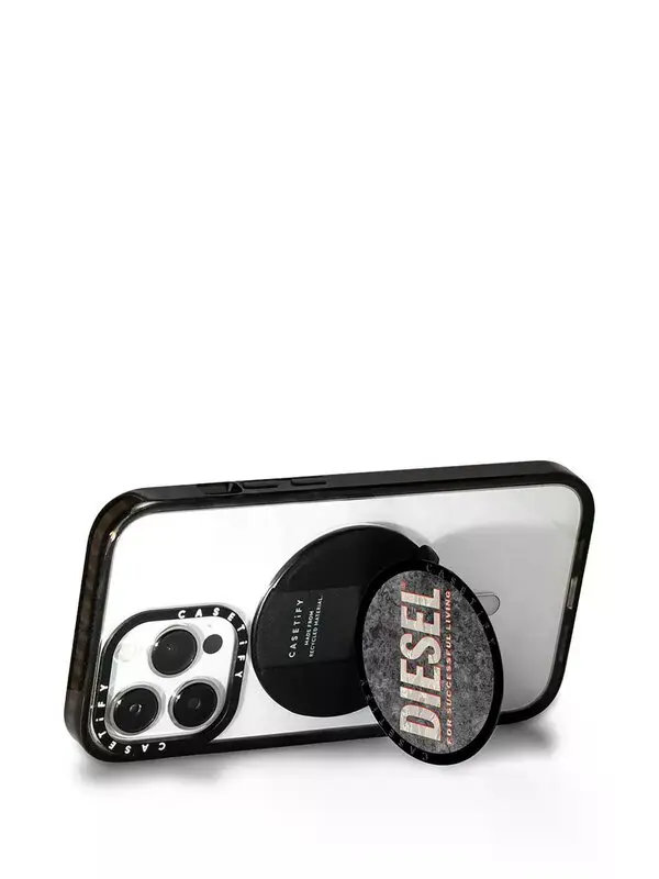 DIESEL® X Casetify Logo-print Phone Grip Stand