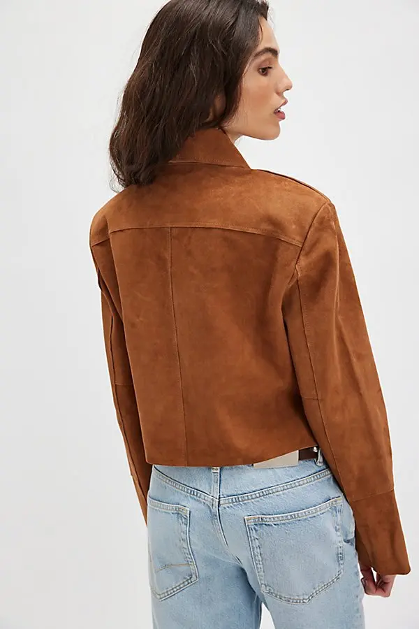 STAND STUDIO Luz Suede Jacket