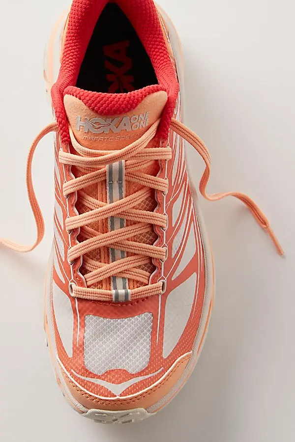 HOKA® Mafate Speed 2 Sneakers - Pale Tangerine/ember
