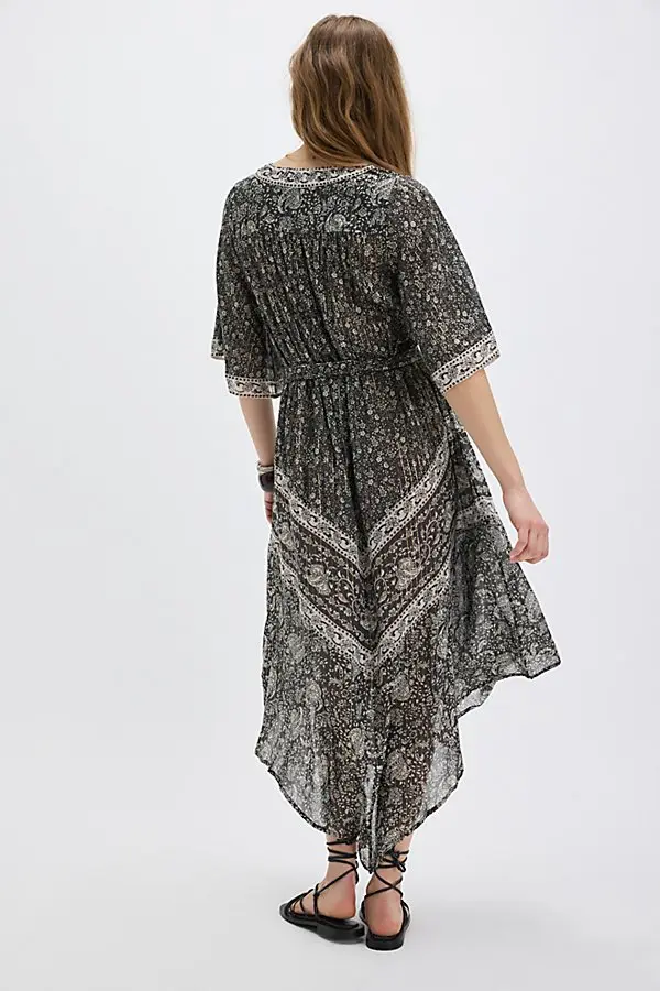 SPELL Little Bird Flutter Maxi Dress
