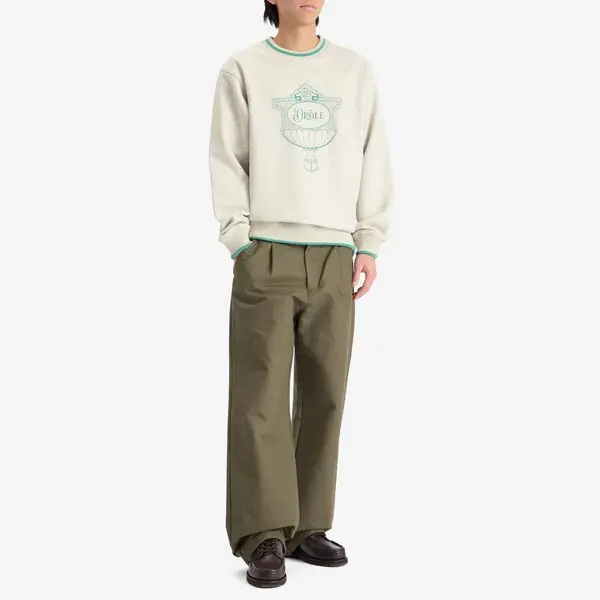 Drole De Monsieur Drole Cup Sweatshirt - Grey
