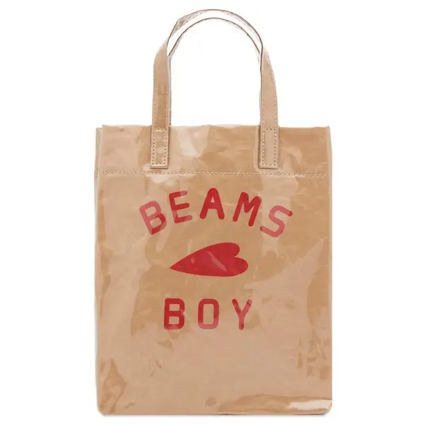 BEAMS Logo Shop Bag