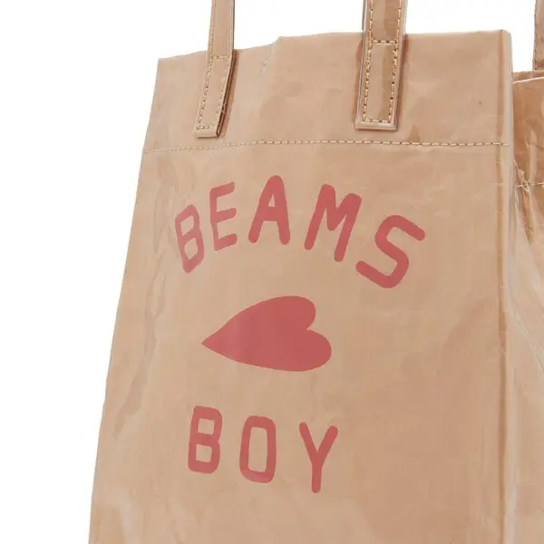 BEAMS Logo Shop Bag
